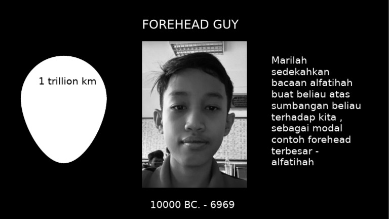 Forehead Guy: 1 Trillion KM | PDF