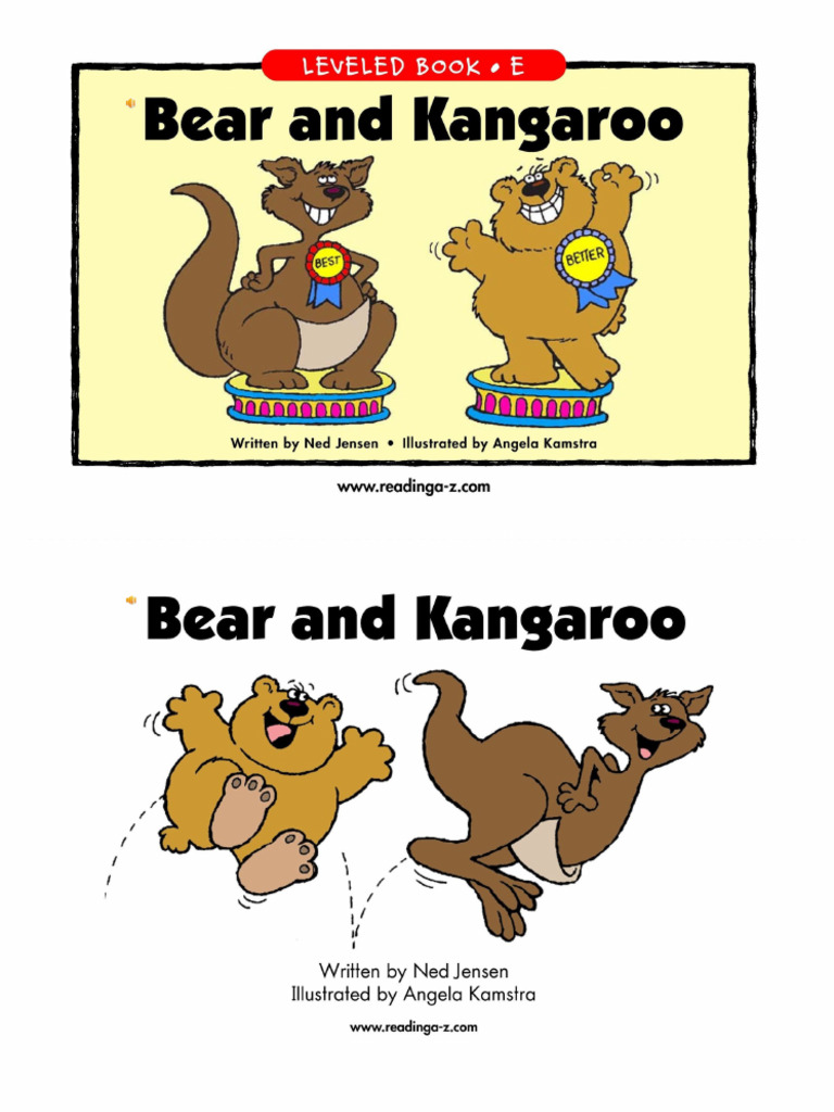 Bear and Kangaroo | PDF