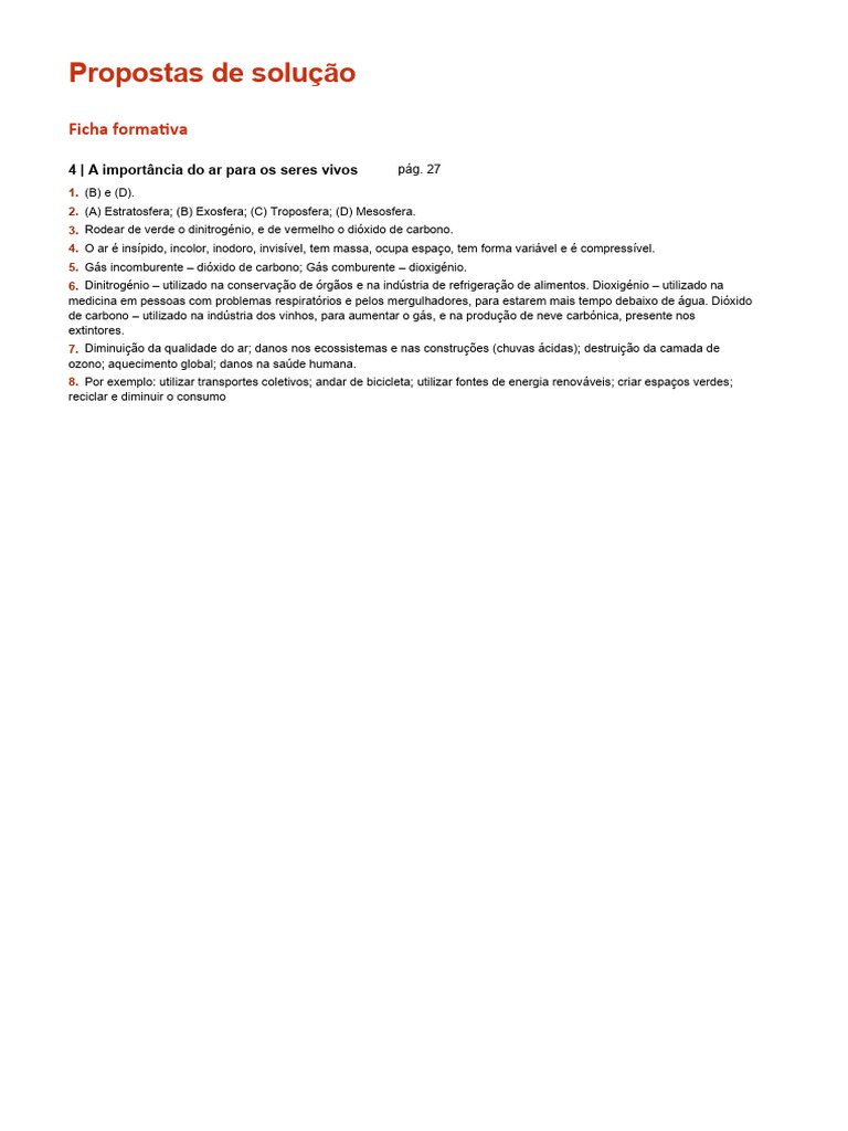 Ficha formativa 4 | PDF
