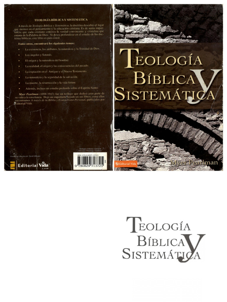 Teologia Biblica y Sistematica ($) | PDF