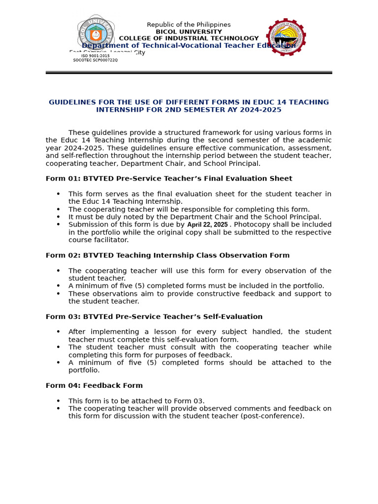 GUIDELINES-FOR-THE-USE-OF-DIFFERENT-FORMS-IN-EDUC-14-TEACHING-INTERNSHIP-FOR-2ND-SEMESTER-AY ...