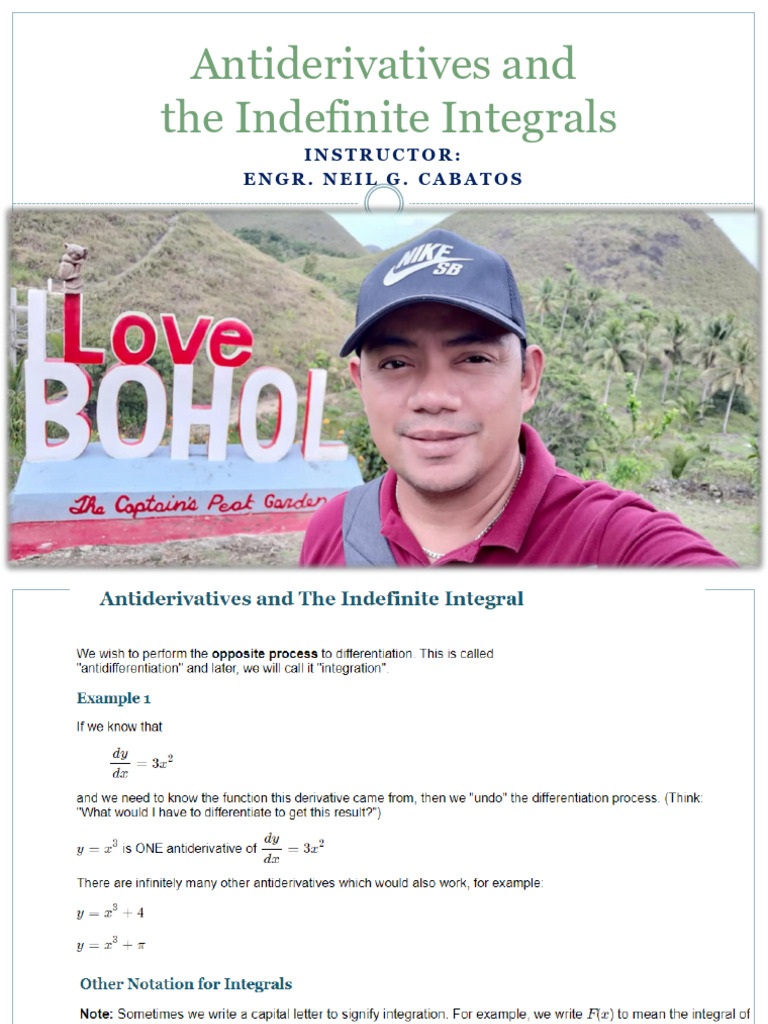 2.01 Indefinite and Definite Integrals | PDF