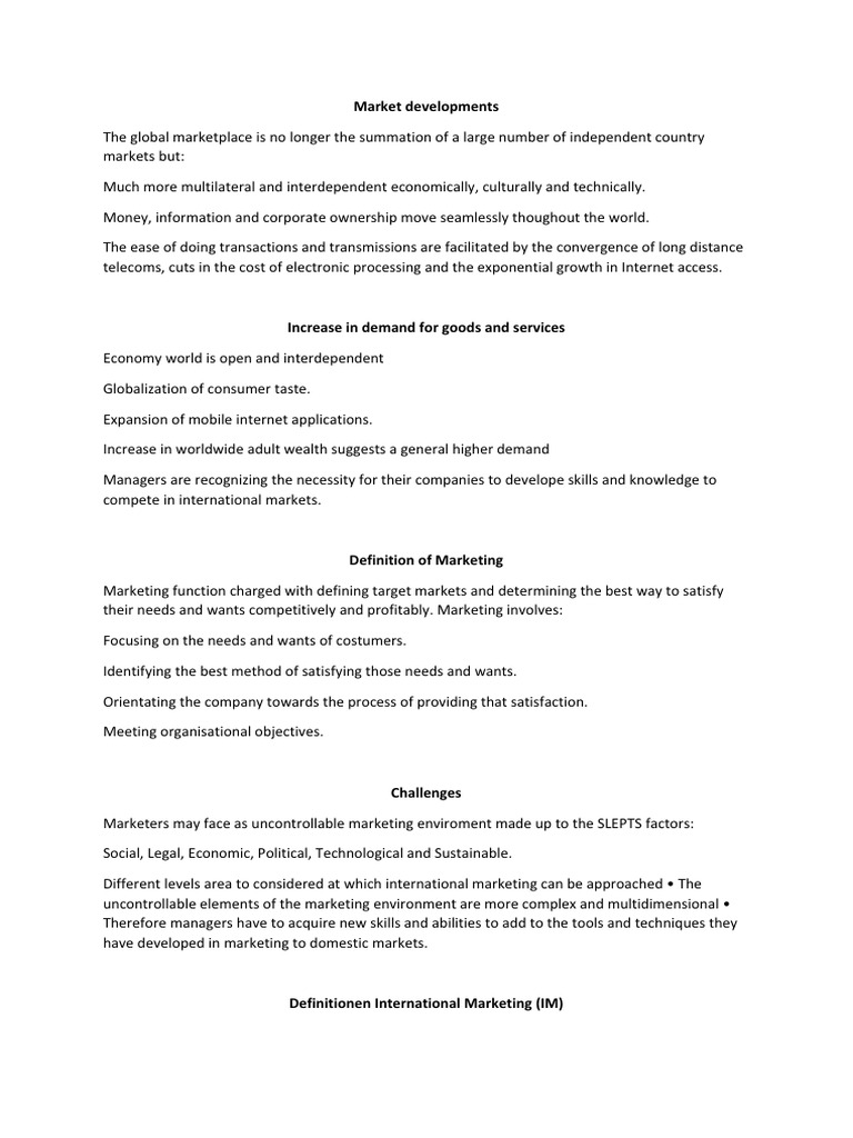 International Marketing Strategies Explained | PDF | Brand | Marketing