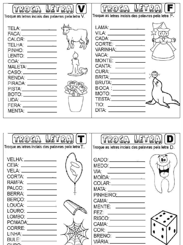 Troca de Letras | PDF