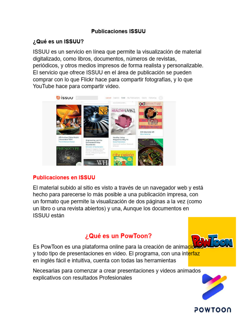 Publicaciones ISSUU | PDF