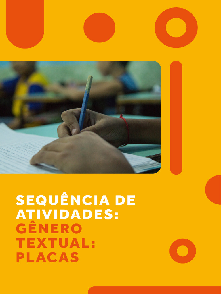 Anexo 1 Ficha LP 1o Ano Fundamental Sequexxncia de Atividade Gexxnero Placas 2022 11 v01 | PDF ...