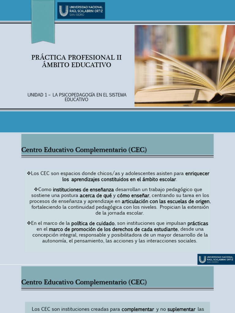 Presentacion CEC | PDF | Maestros | Enseñando