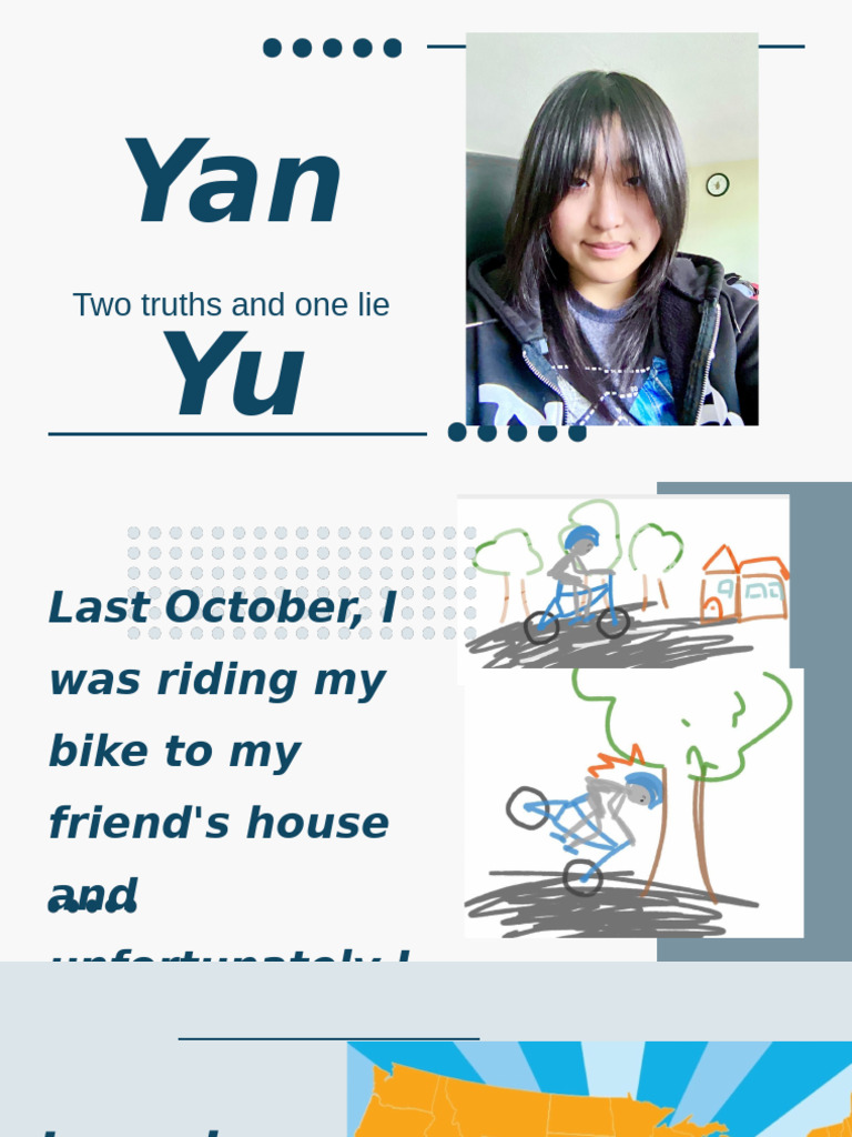 Yan Yu 2 Truths One Lie | PDF