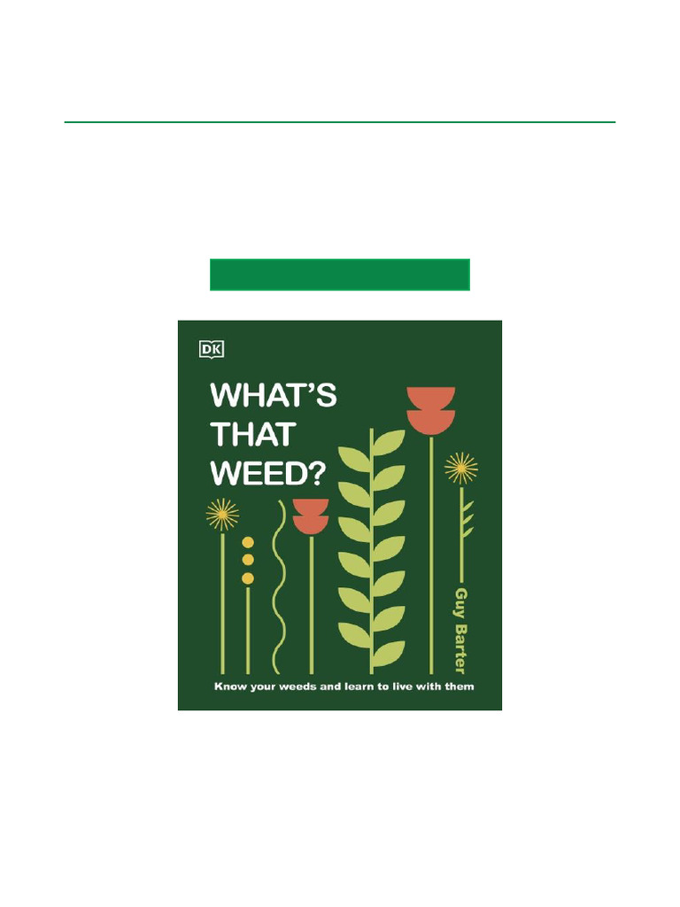 Identify and Manage Common Weeds | PDF