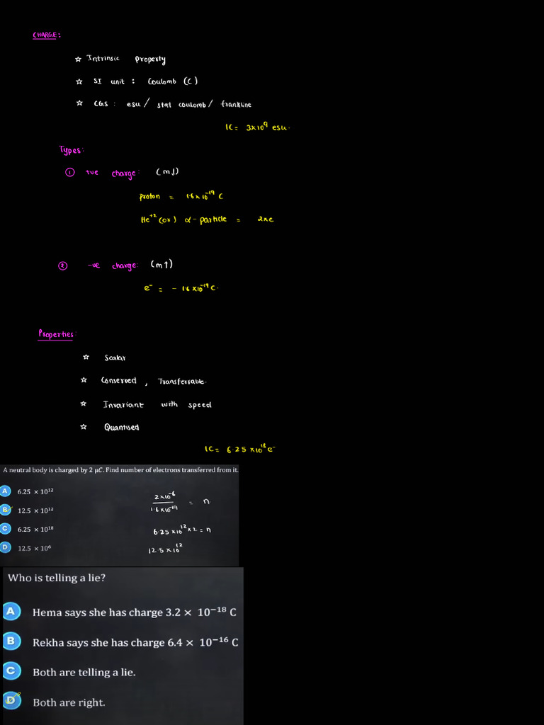 Electric Charges and Fields Umeed Tbs - 241027 - 200123 | PDF