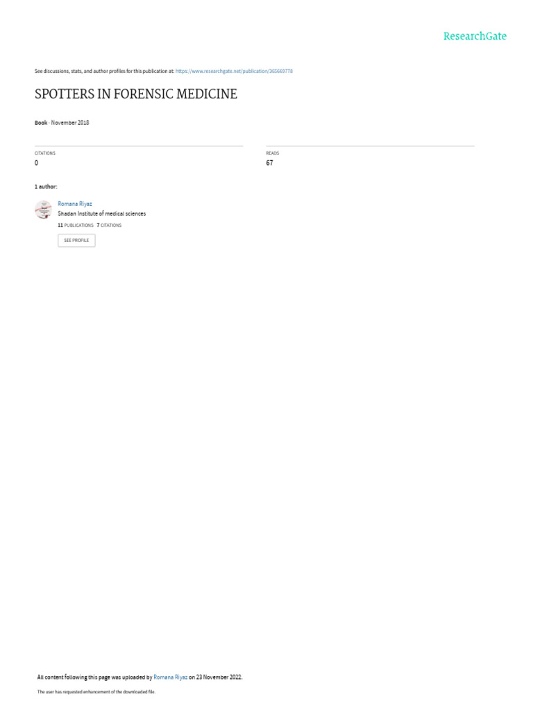 Spottersinforensicmedicine Share | PDF | Narcotic