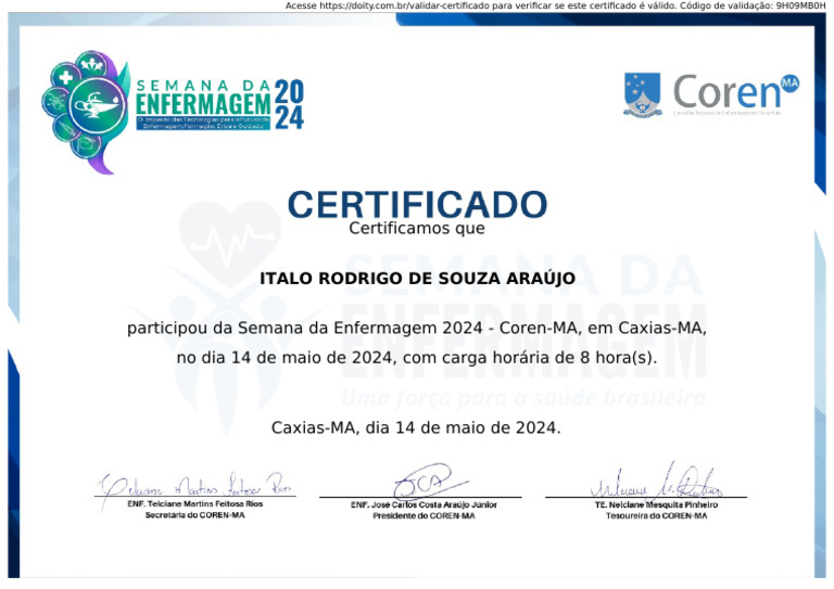 Certificado Participacao Zodbl | PDF