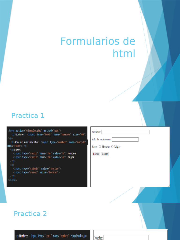 Practicas HTML | PDF