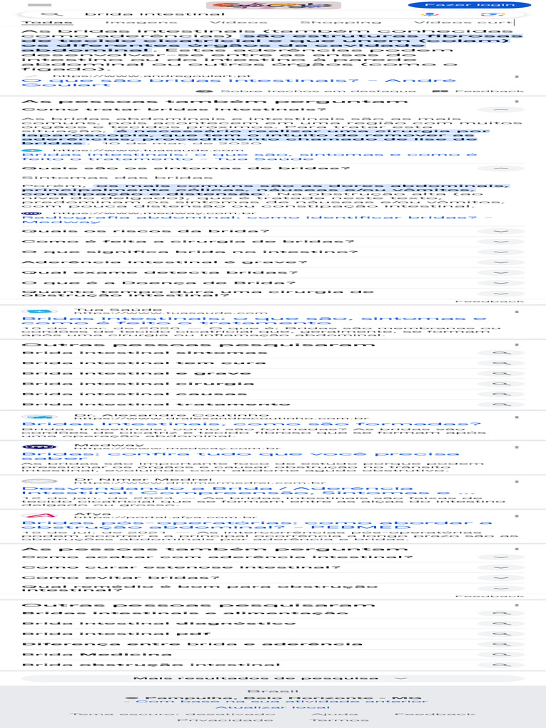 Brida Intestinal - Pesquisa Google | PDF | Trato gastrointestinal ...