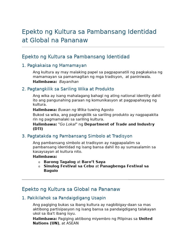 PPC Week 7 8 Ebolusyon NG Kulturapart3 | PDF
