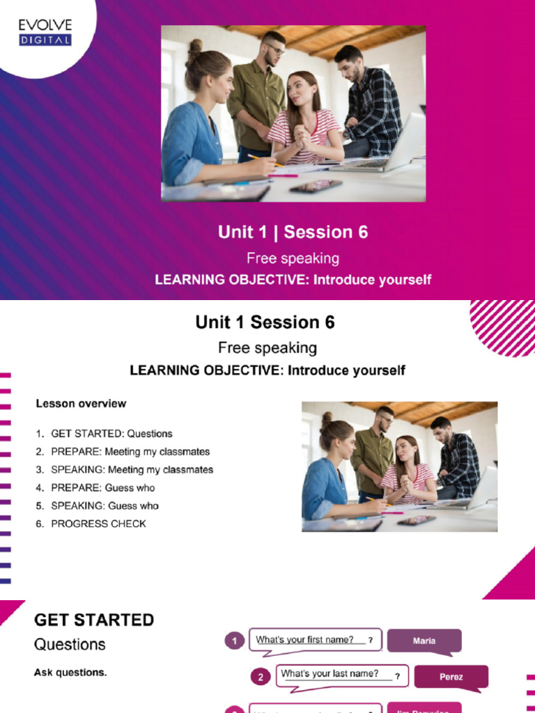 Unit 01 - BG - Session 06 | PDF