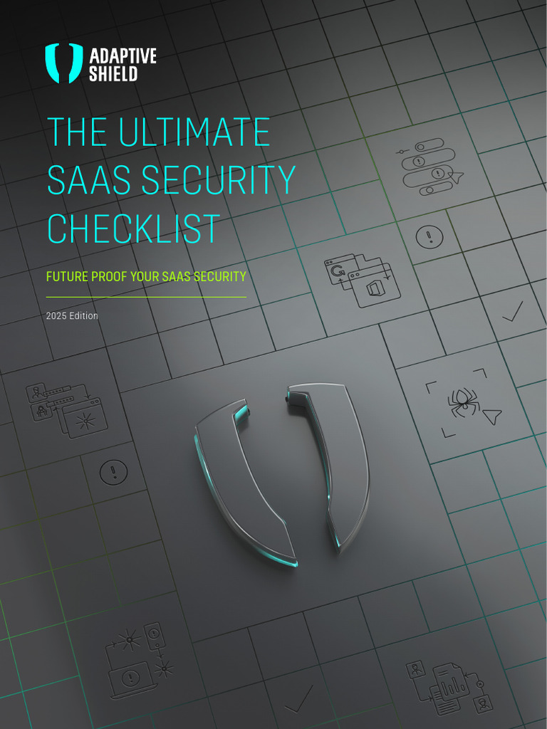 The Ultimate SaaS Security Posture Management (SSPM) Checklist | PDF ...