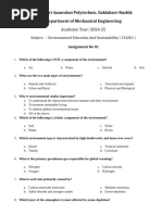 Environment Day Quiz Question and Answer | PDF | Greenhouse Gas ...