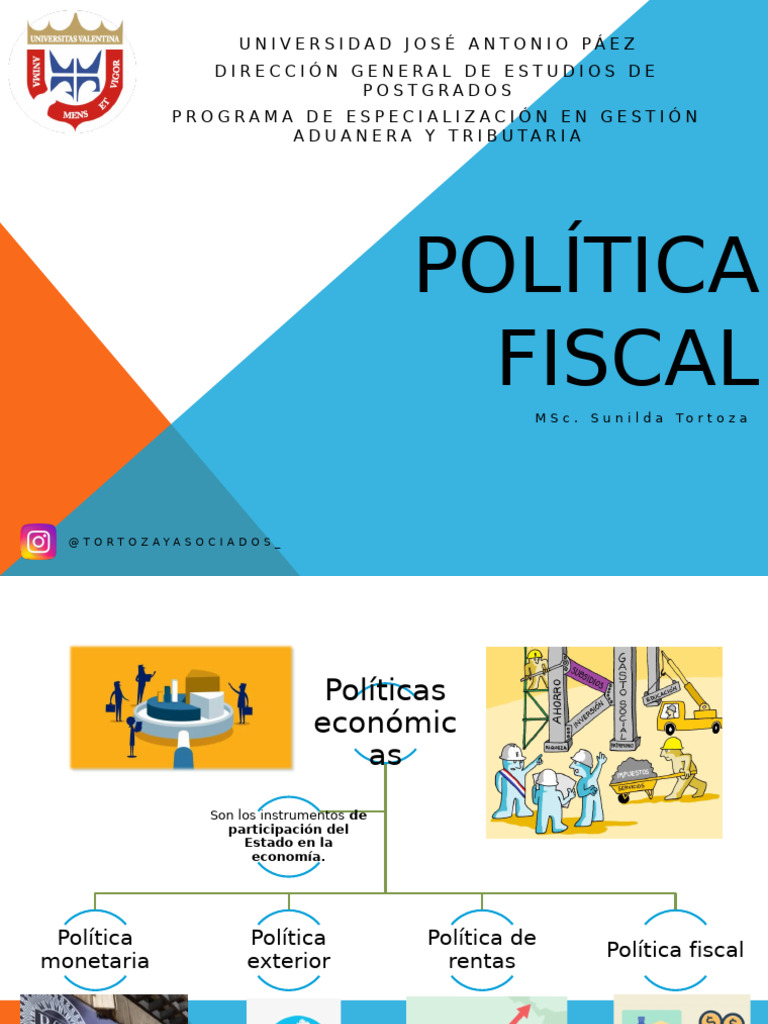 Política Fiscal y Presupuesto Público | PDF | Presupuesto | La política ...