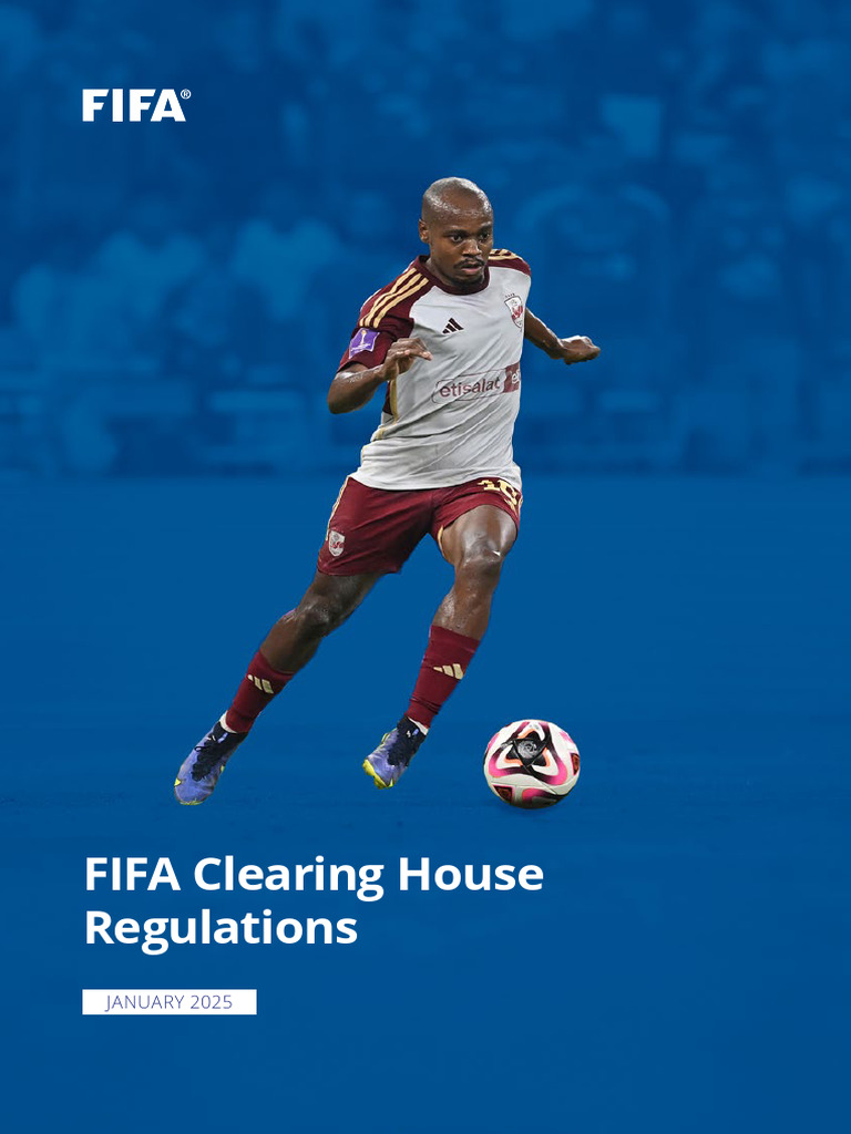 FIFA Clearing House Regulations 2025 | PDF | Regulatory Compliance ...