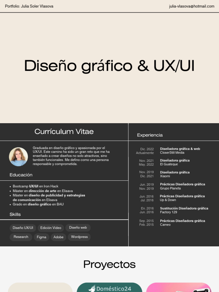 Portfolio Julia Soler | PDF | Las emociones | Usabilidad