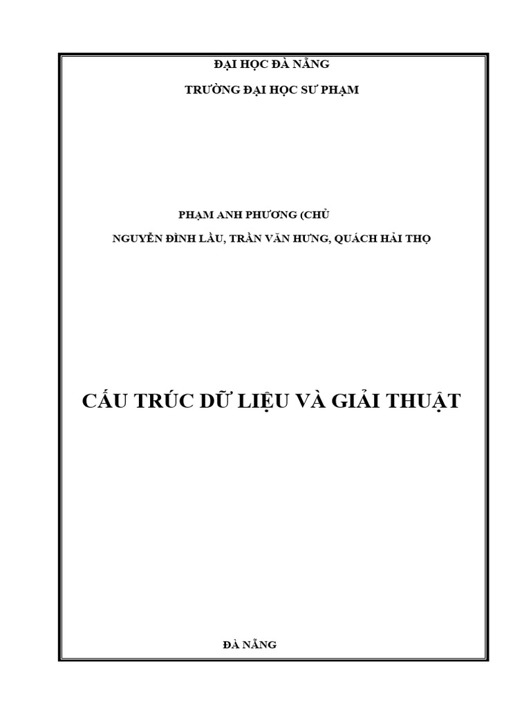 Giao Trinh CTDL - 2.2023 Final v3 | PDF