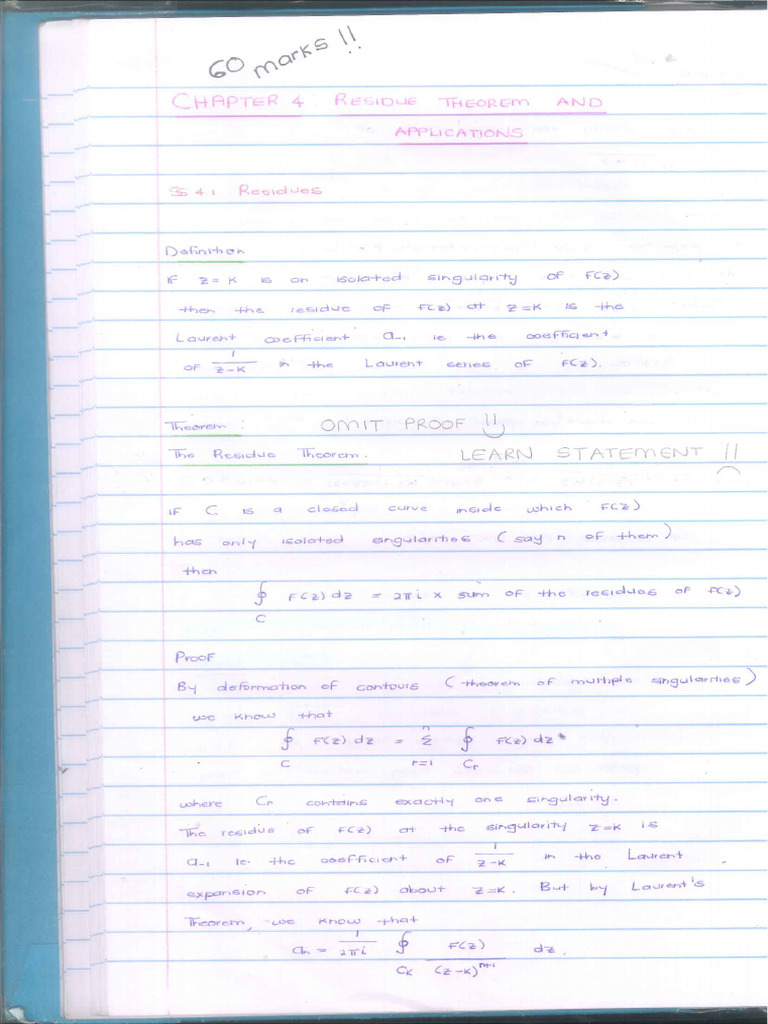 Complex Notes Nomkhosi | PDF