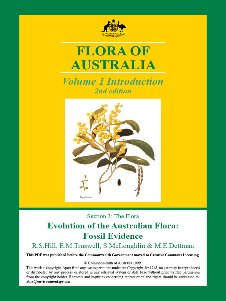 Flora of Australia - 2nd Edn - Vol 1 - Section 3 - Evolution of The Australian Flora - Fossil ...
