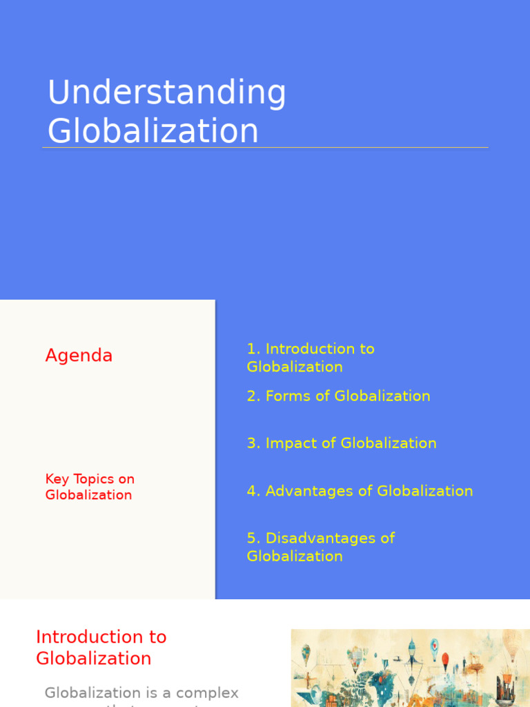 Slide_Understanding-Globalization-1 | PDF | Globalization | Economic Growth