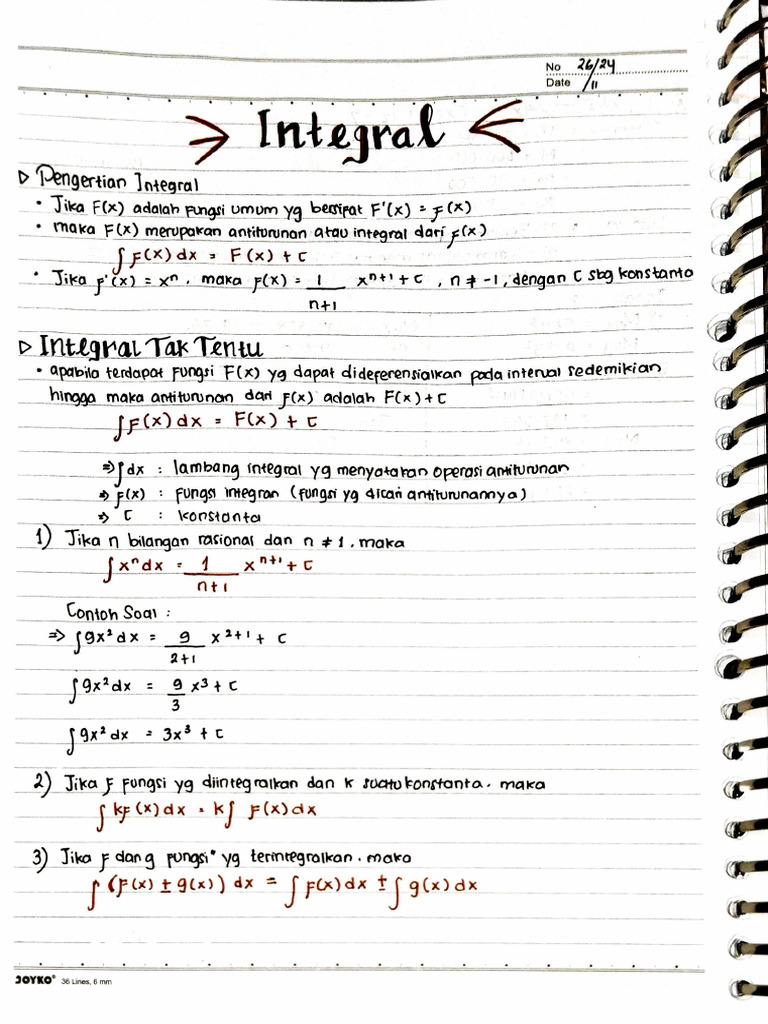 Integral Az Zahwa Nuur a 240810301101 Matbis(C) | PDF