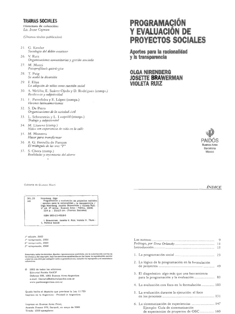 Niremberg - Programacion y Evaluacion (Caps 4-5) | PDF