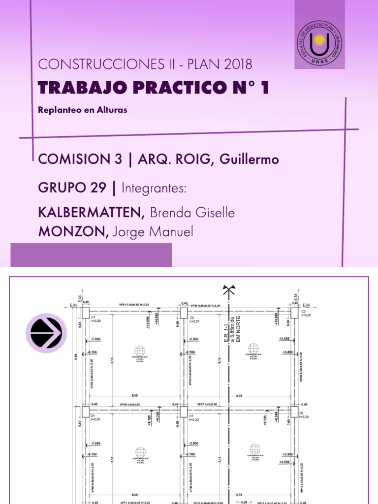 TP01 - Replanteo | PDF