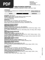 Bula do Herbicida Clorimurom Max | PDF | Agricultura | Desperdício