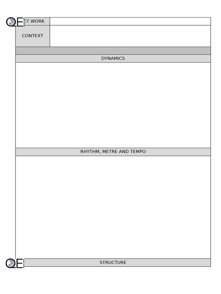 GCSE Set Work Elements Table-3 | PDF
