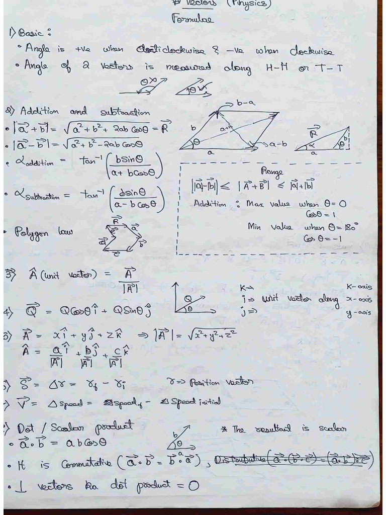 Physics Short Notes | PDF