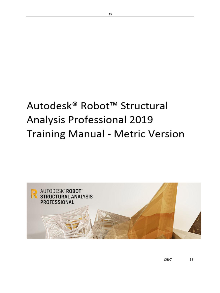 RSAP_2019_Training_Manual | PDF | Structural Analysis | Truss