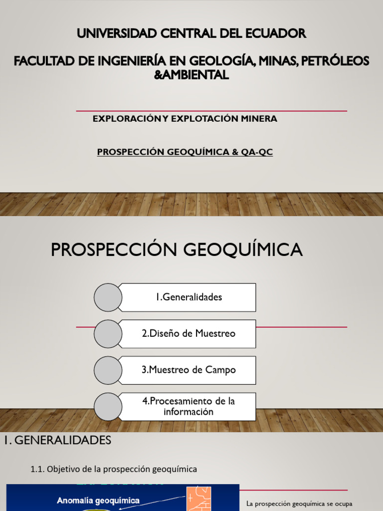 Prospección Geoquímica y QAQC | PDF | Exactitud y precisión | Diferencia