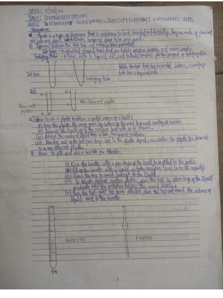Biochemistry Practical | PDF