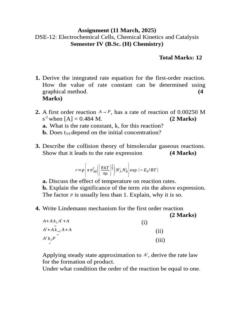Assignment DSC12 4th Semester | PDF
