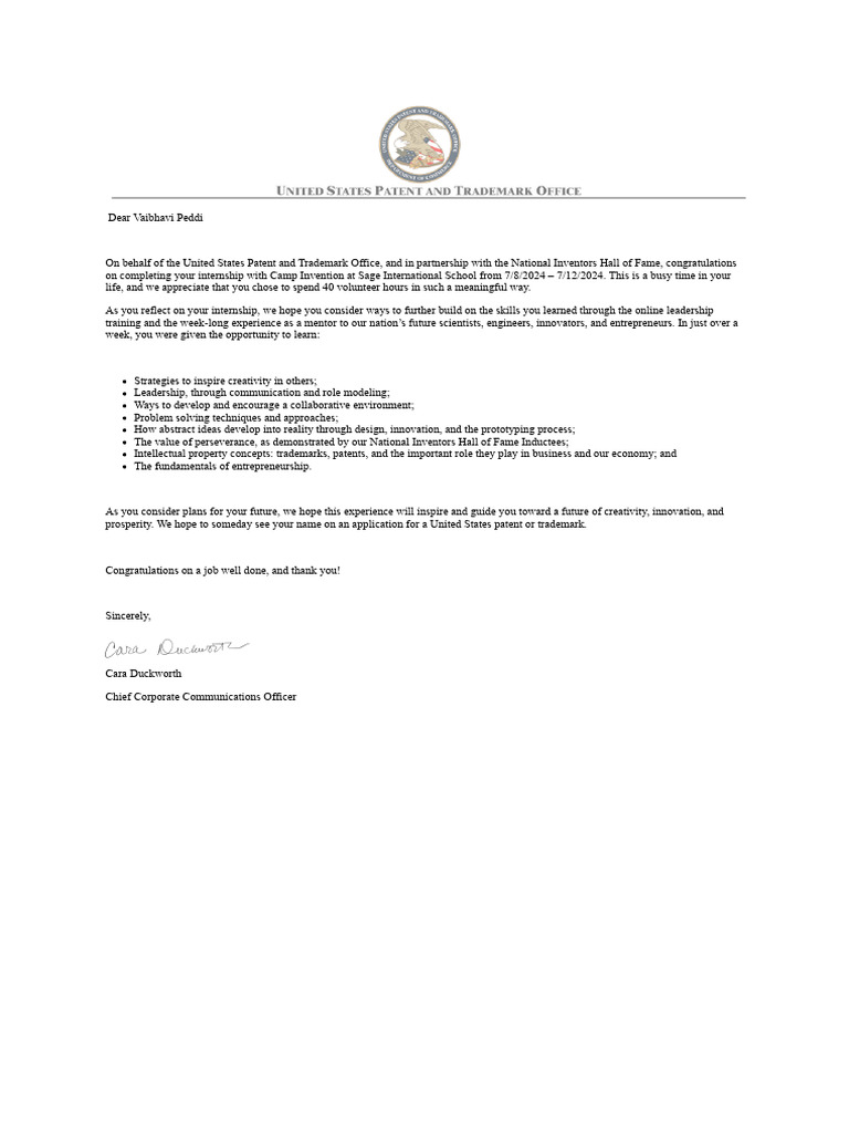LI Letter | PDF