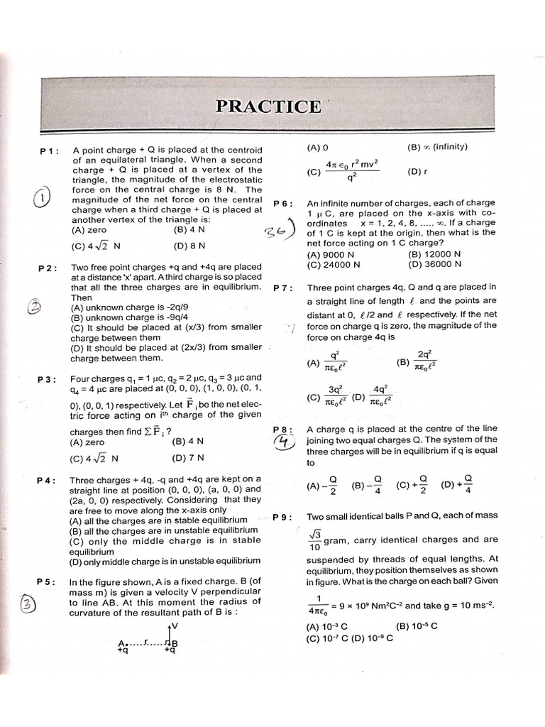Electrostatics | PDF