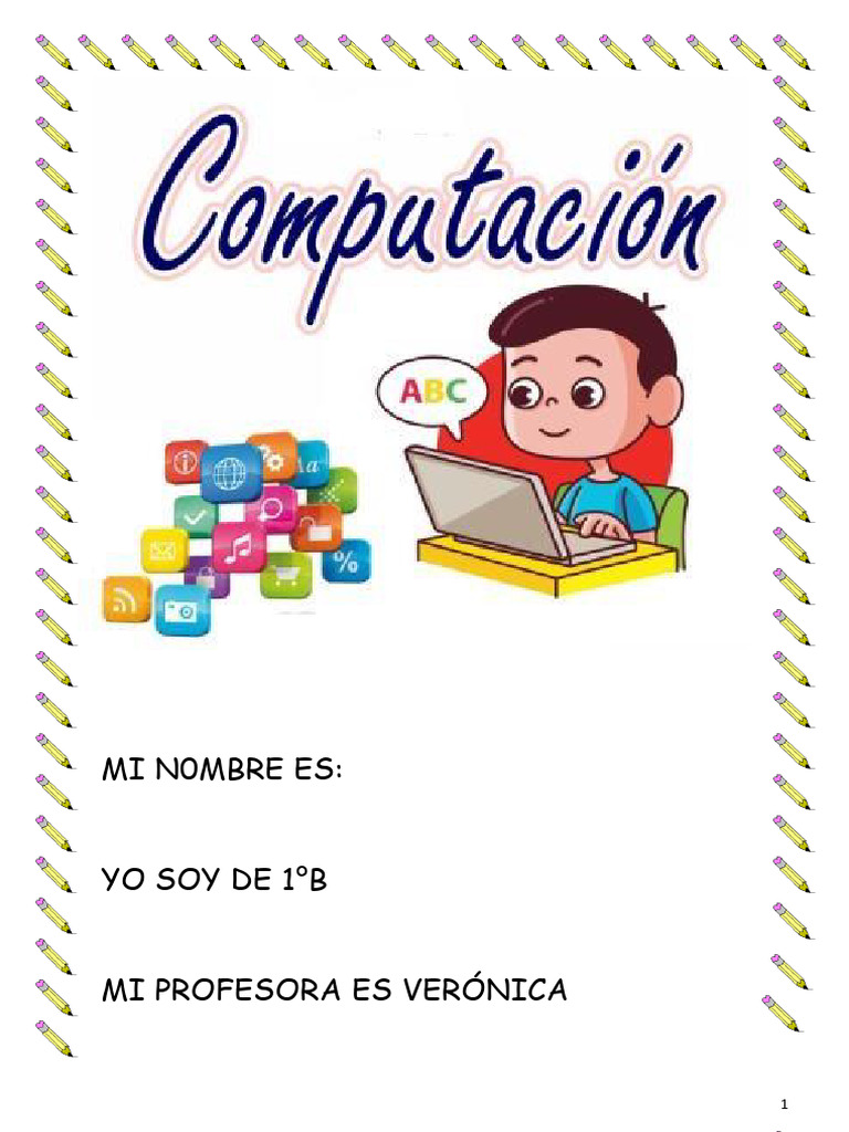 Cuadernillo de Primero 2025 | PDF | Ventana (informática) | Equipo de oficina