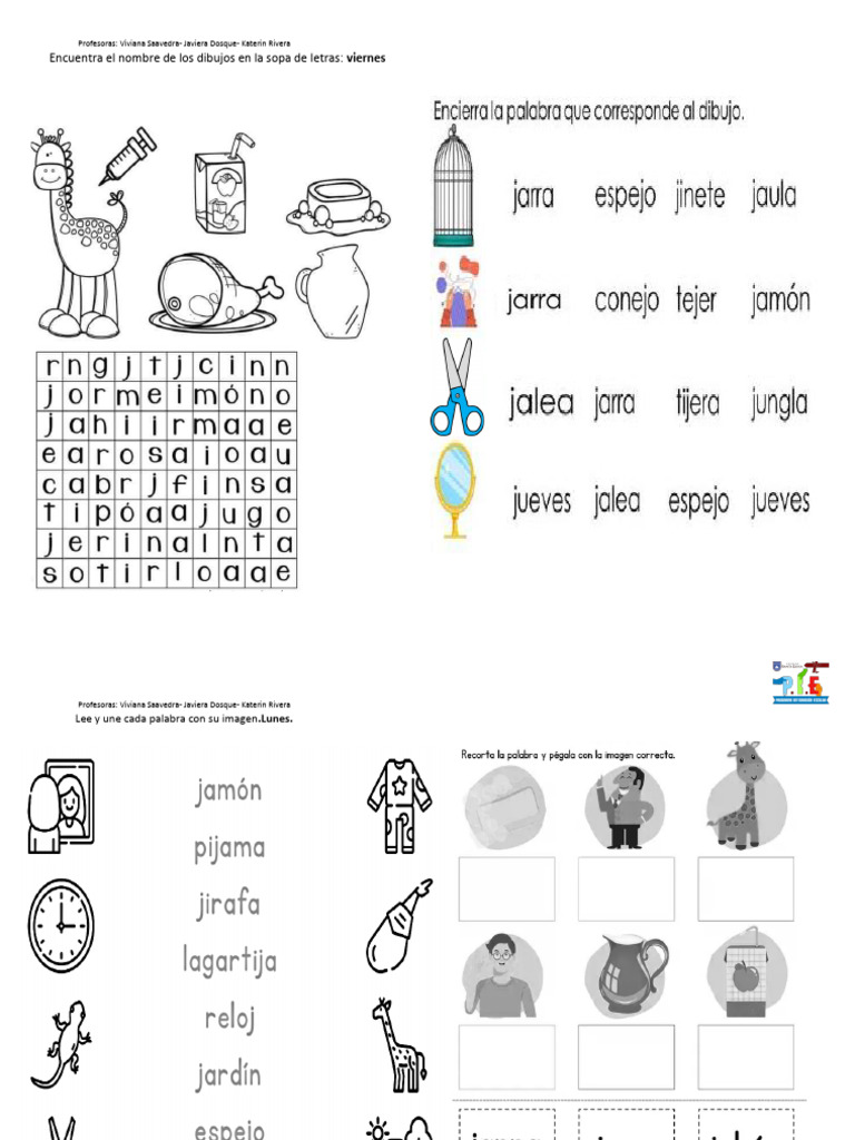 Guia de Repaso Lectura J Noviembre 8 | PDF