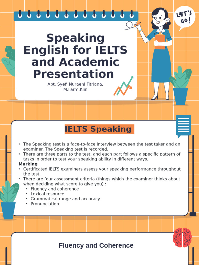 IELTS Speaking & Academic Presentation Guide | PDF | International ...