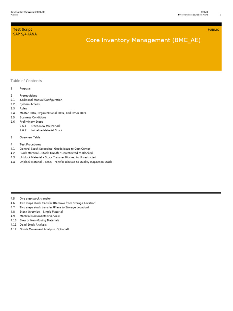 BMC - S4CLD - BPD - EN - SA - Core Inventory Management (BMC - SA ...