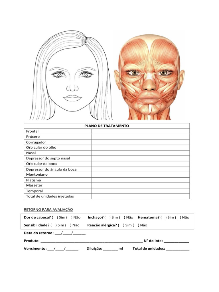 Ficha Botox | PDF
