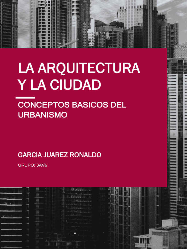Conceptos Basicos Del Urbanismo | PDF | Planificación | Urbanismo