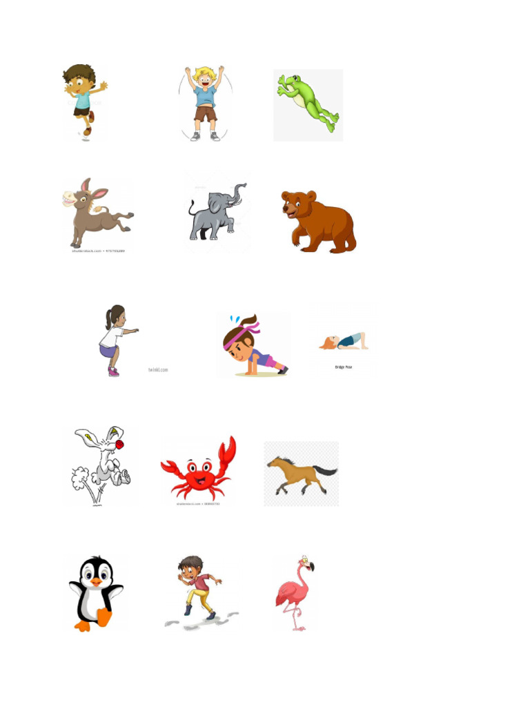 Movement Clip Art | PDF