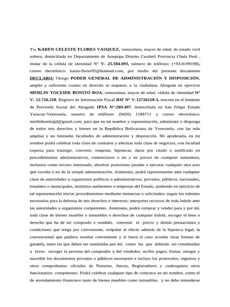 Poder General Amplio 2 | PDF