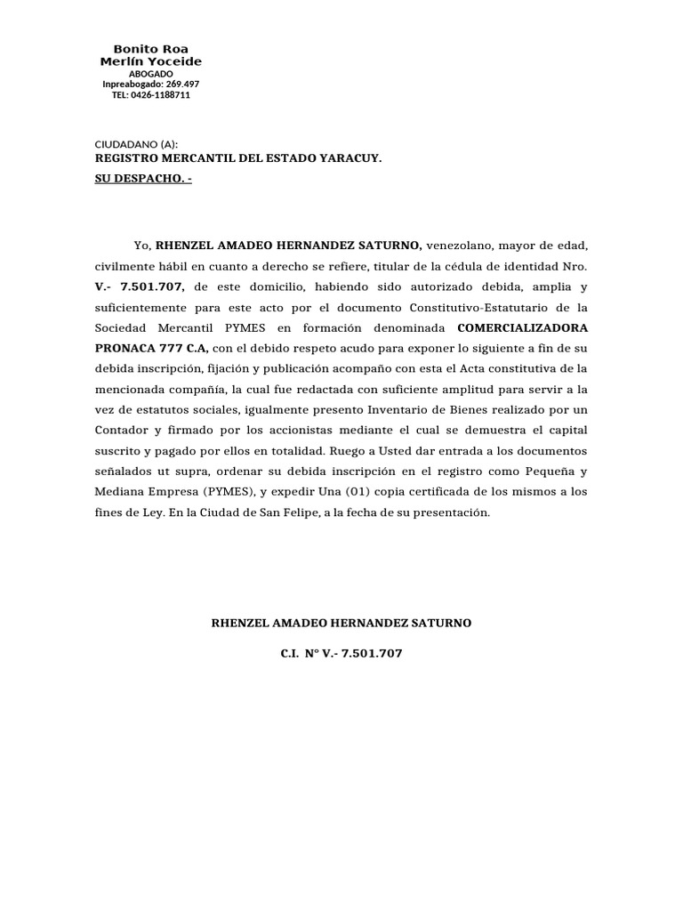 Acta Corregida | PDF | Compartir (Finanzas) | Dividendo